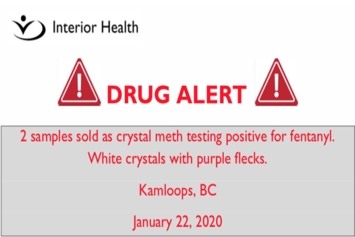 Interior Health issues drug alert in Kamloops - 100 Mile Free Press