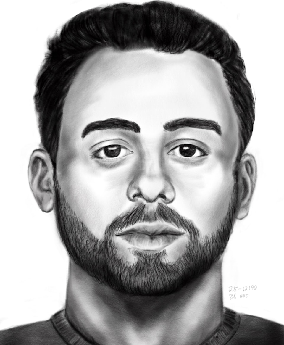 Police Release Sketch Of Suspect In Sexual Assault At Abbotsford Park