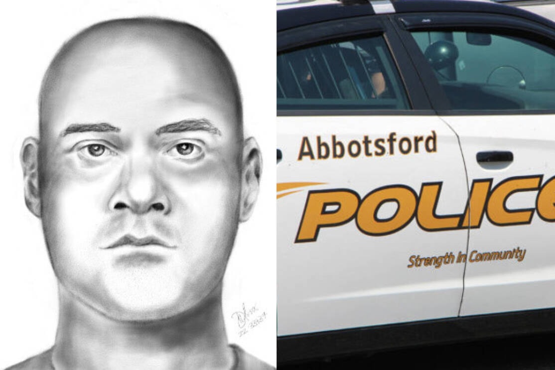 Abbotsford Police release sketch of suspect in assault investigation ... Abbotsford Police release sketch of suspect in assault investigation ...