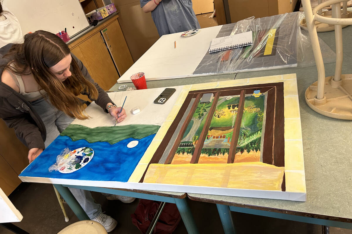 Abbotsford Senior Art Activism class explores Indigenous incarceration ...