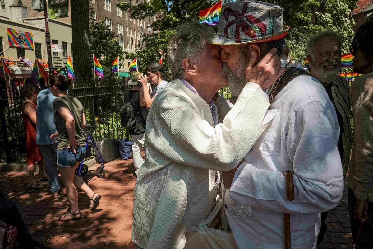 Photos Hundreds Gather At Stonewall 50 Years After Lgbtq Uprising