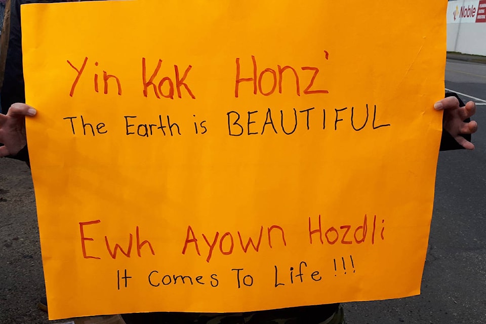 Supporters Of Wetsuweten Hereditary Chiefs Block Cn Railway Tracks In Vancouver Campbell 2778