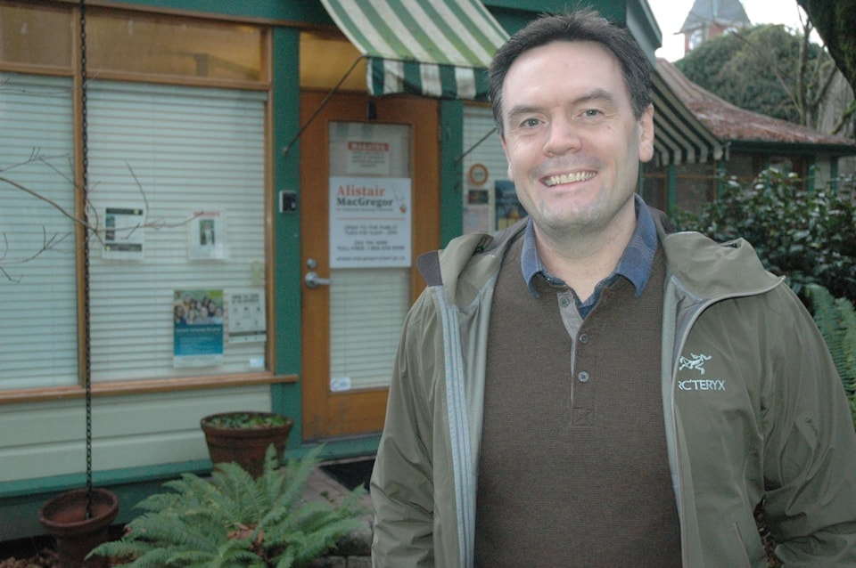 Alistair MacGregor, NDP candidate for Cowichan-Malahat-Langford, answers 5 key questions ...