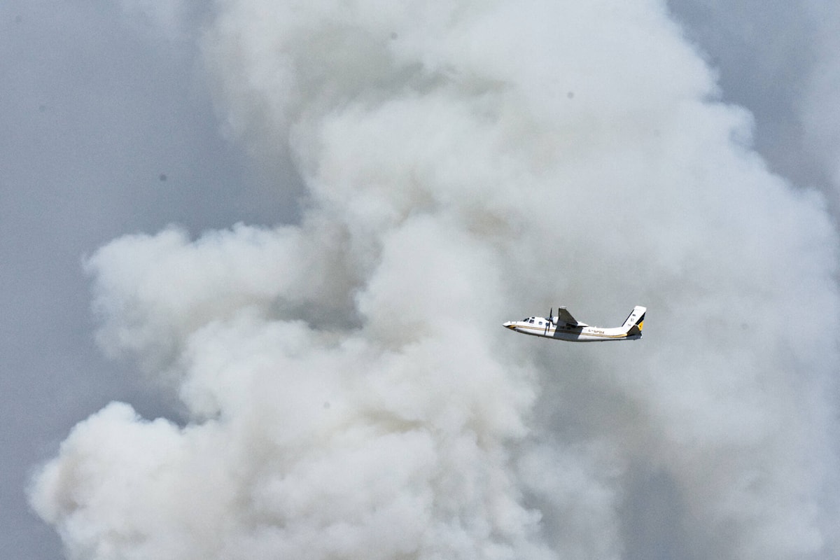 Updated St Marys River Wildfire Grows To 2 601 Hectares More