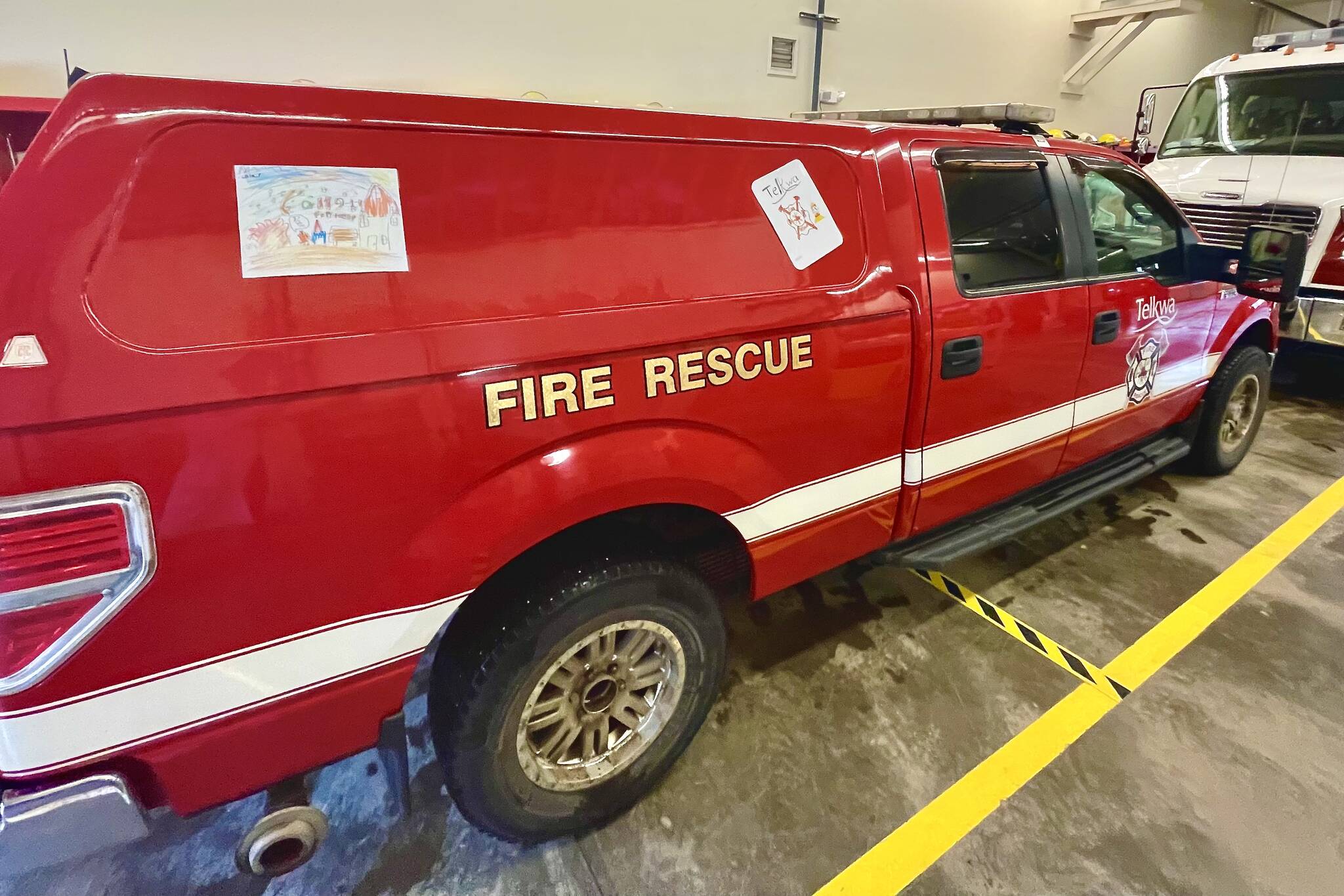 Telkwa Fire Rescue trucks will display students artwork for a year ...