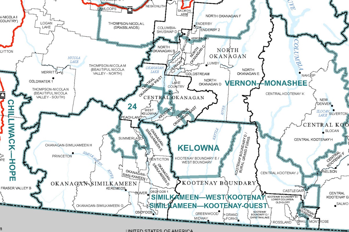 Proposed boundary changes will affect Albas’s riding in Central ... Proposed boundary changes will affect Albas’s riding in Central ...