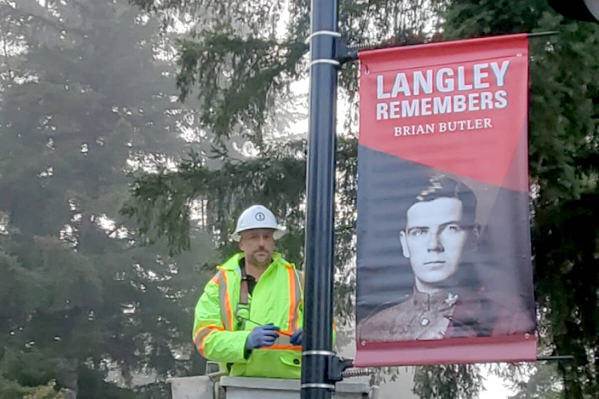 Banners help localize significance of Remembrance Day - Langley Advance Times