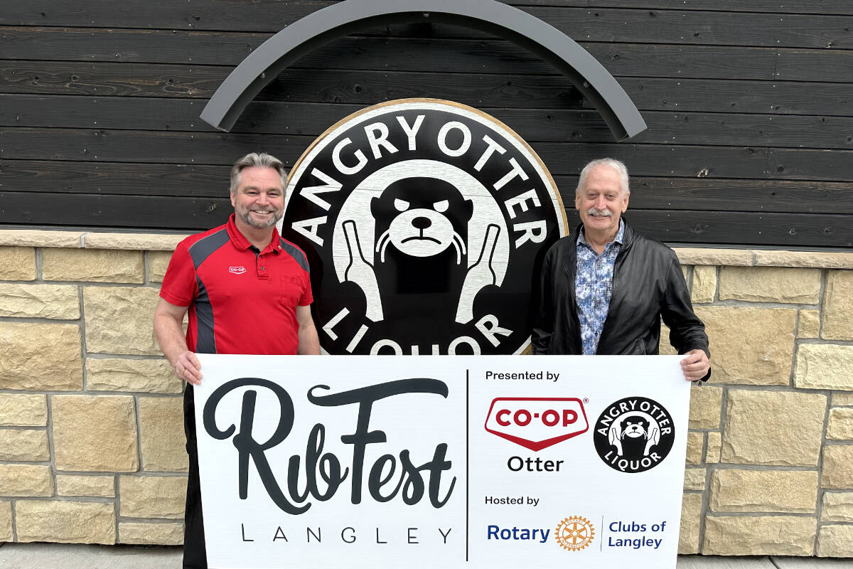 Otter steps into key role to help grow Ribfest - Langley Advance Times