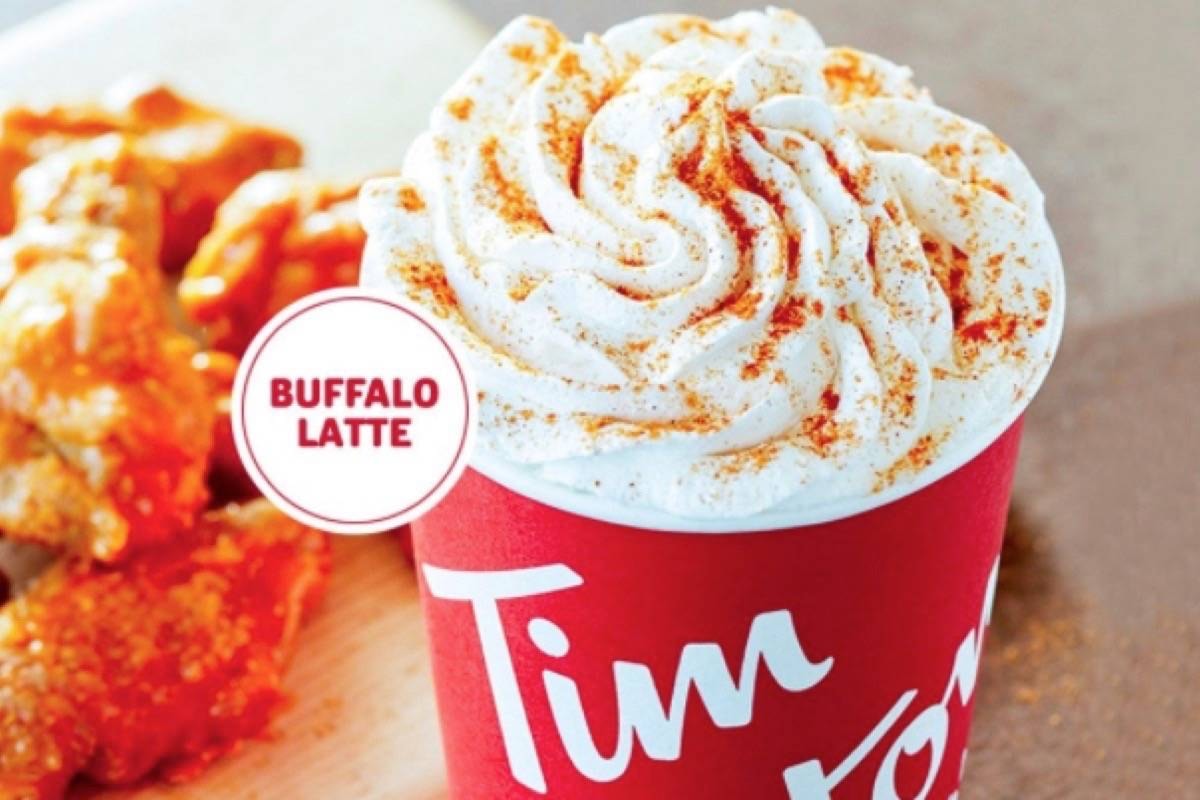 Tim Hortons rolls out Buffalo sauce latte - Maple Ridge-Pitt Meadows News Tim Hortons rolls out Buffalo sauce latte - Maple Ridge-Pitt Meadows News