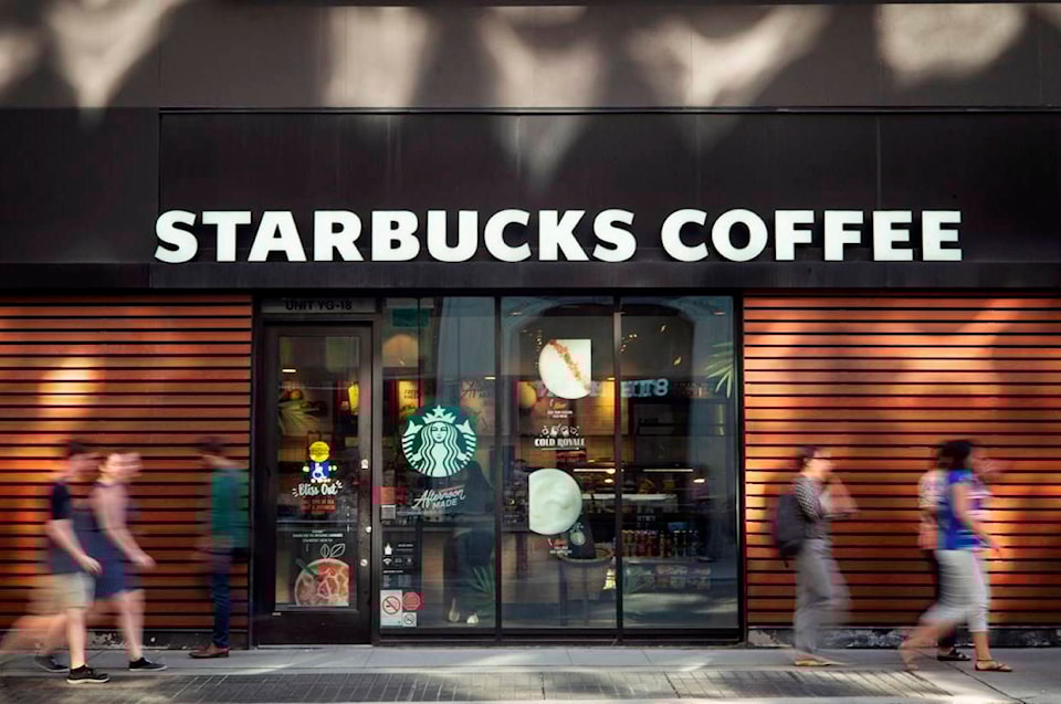 Starbucks canada store