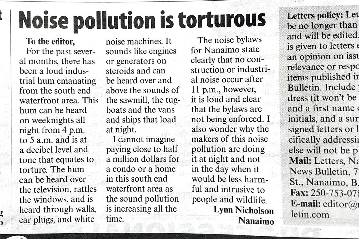 Noise Pollution Articles