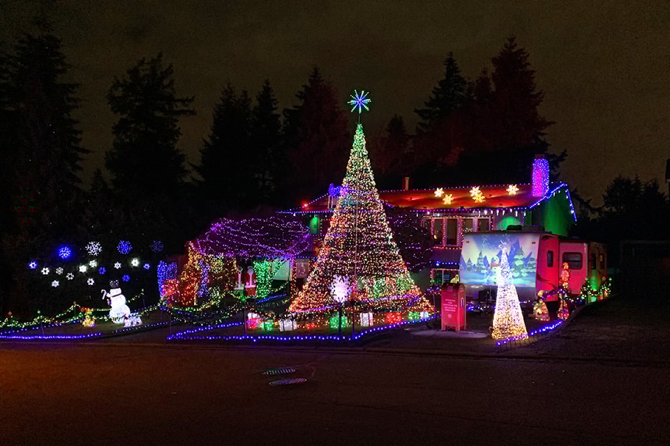 Christmas holiday light displays in Surrey North Delta Surrey Now Leader