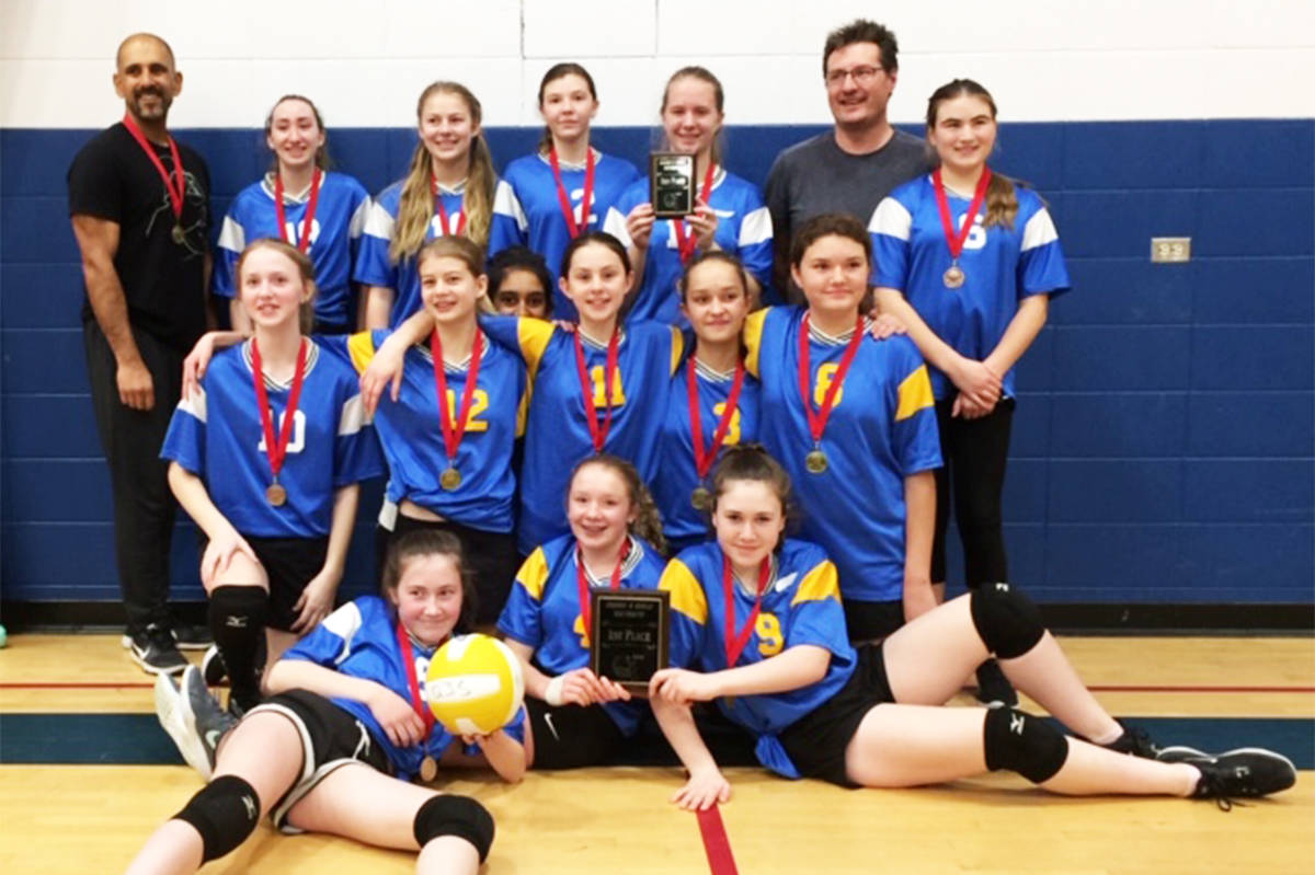 Quesnel Junior School wins gold and bronze medals at volleyball zones ...