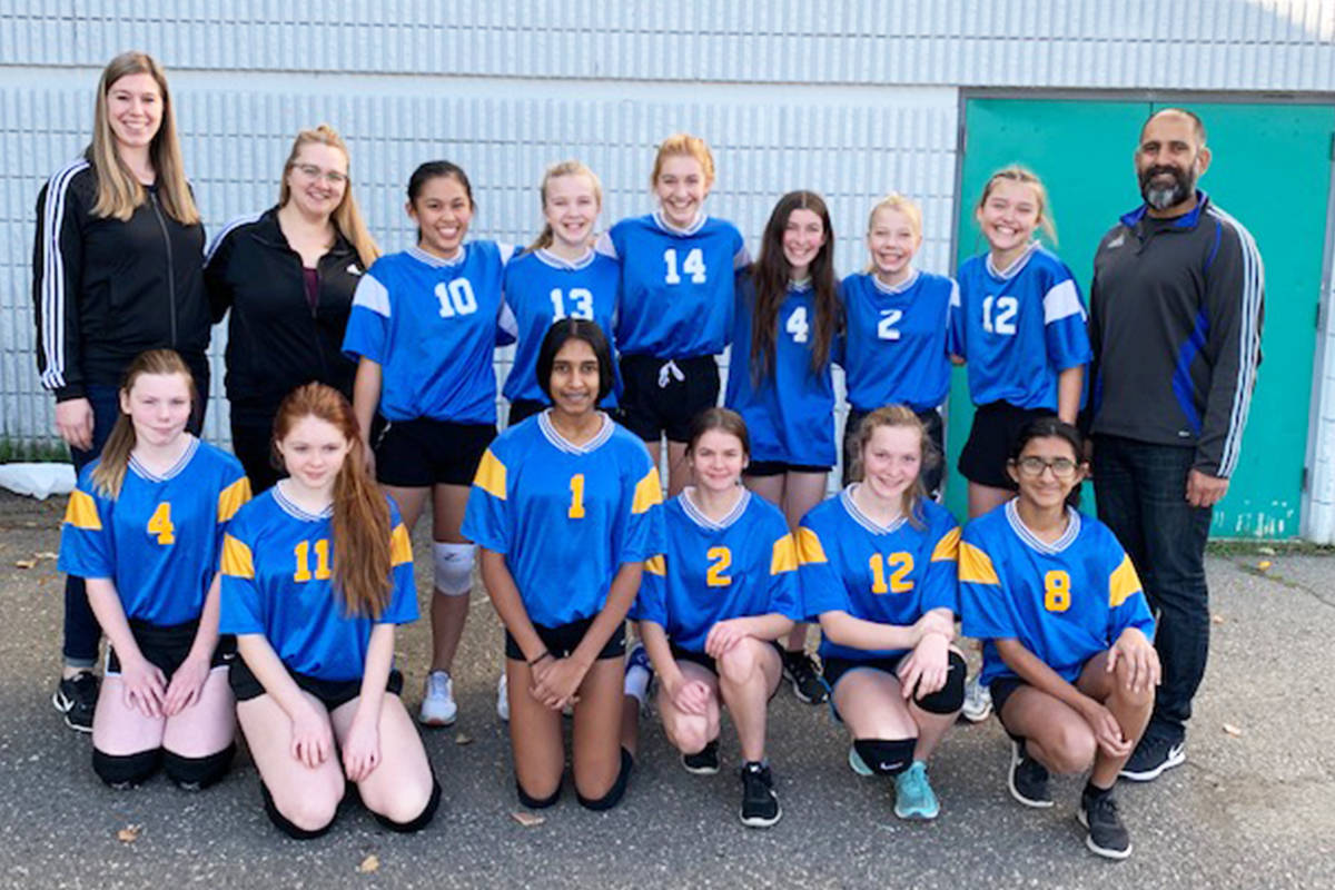 Quesnel Junior School girls’ volleyball squad cleans house at Kelly ...