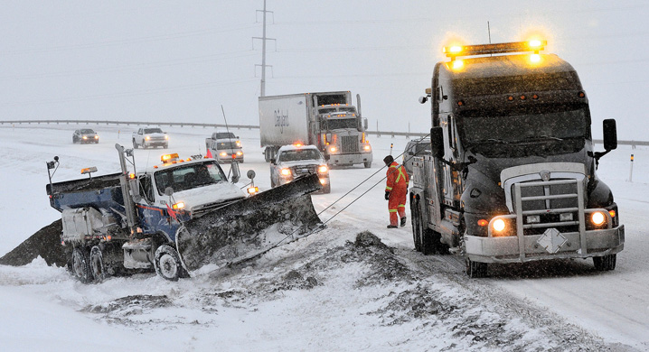 Central Alberta roads treacherous following first big snowfall - Red Deer Advocate