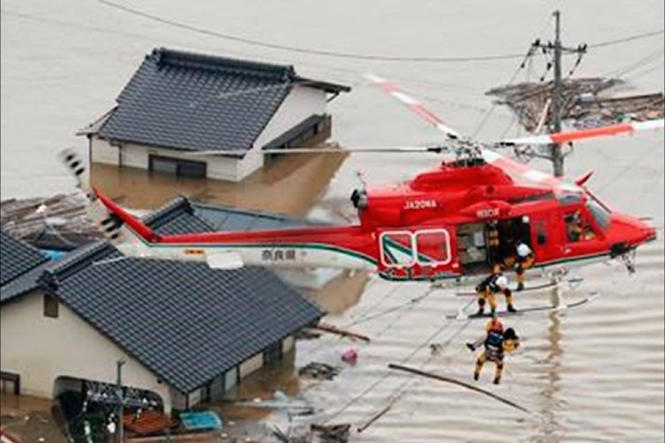 Rescuers Search For Dozens Still Missing After Japan Floods Red Deer