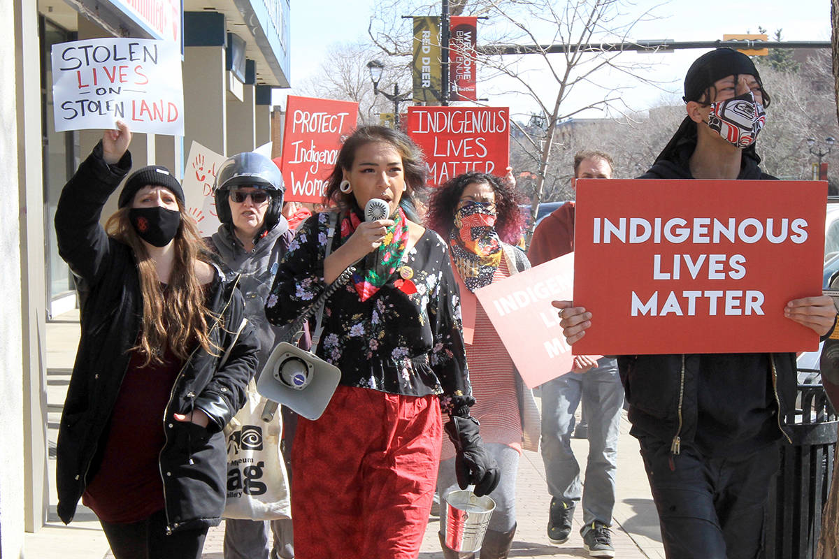 WATCH: Rally for missing, murdered Indigenous women marches through ...