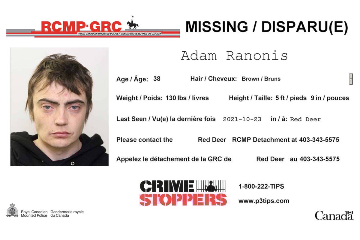 Red Deer Rcmp Locate Missing Man Red Deer Advocate