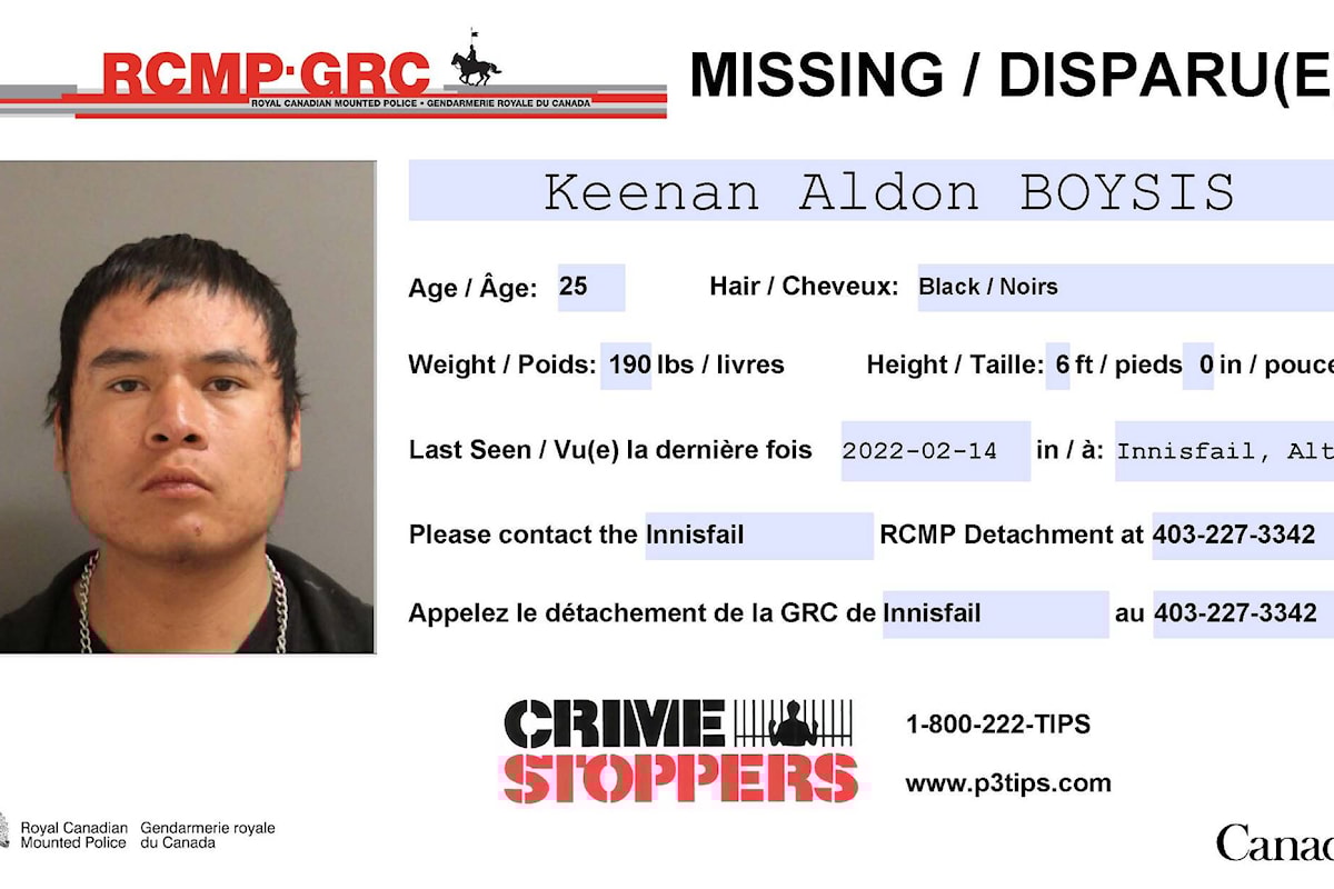 Central Alberta Rcmp Request Assistance Locating Missing Man Red Deer
