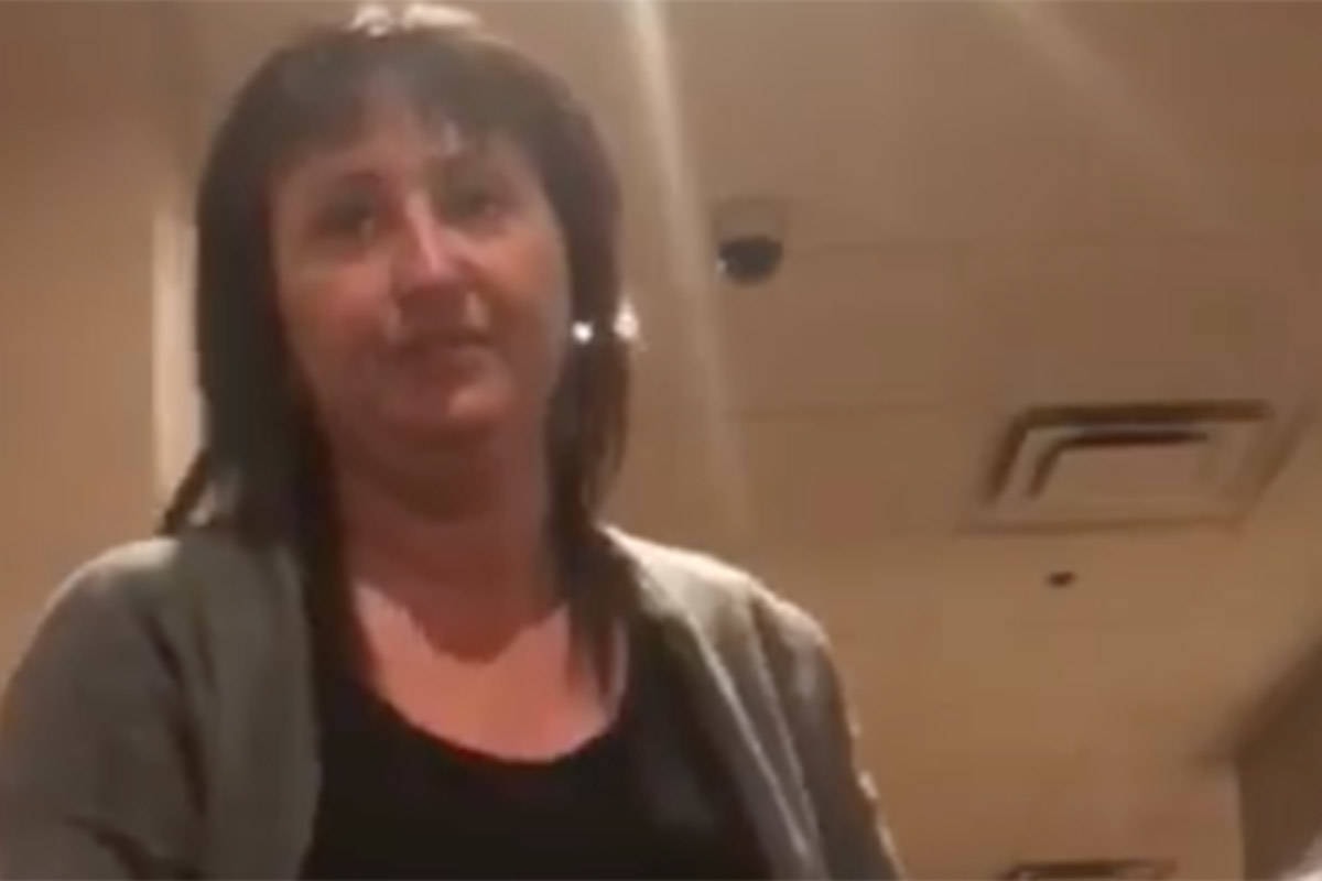 VIDEO: B.C. woman hurls racist rant at men in Alberta Denny’s - Saanich ... VIDEO: B.C. woman hurls racist rant at men in Alberta Denny’s - Saanich ...