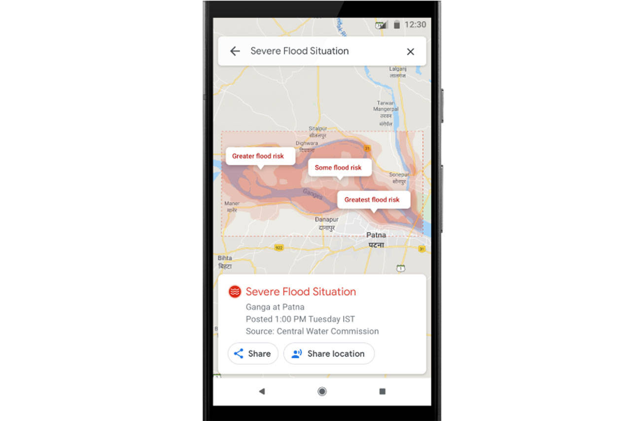 Google Maps updated to show natural disaster routes - Saanich News