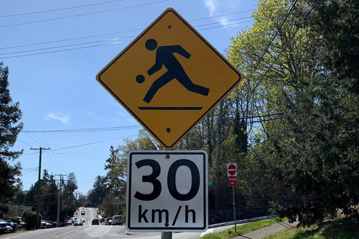 COVID-19: Speed limits in playground zones are in effect - Saanich News