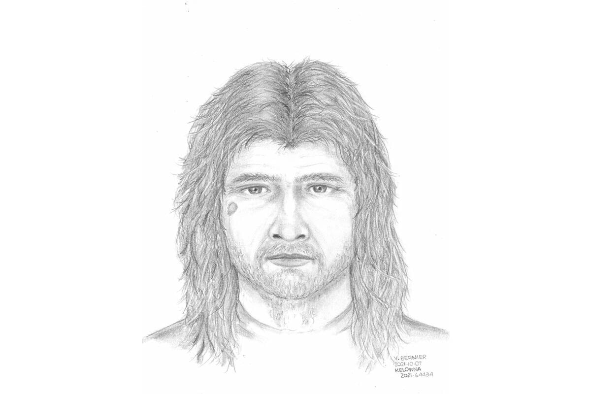Kelowna Rcmp Release Sketch Of Sexual Assault Suspect Salmon Arm Observer 5832