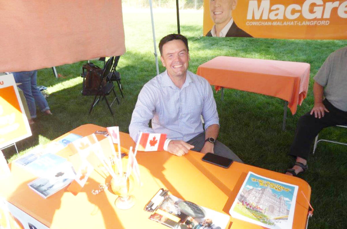 MacGregor nominated as NDP candidate for Cowichan-Malahat-Langford - Chemainus Valley Courier