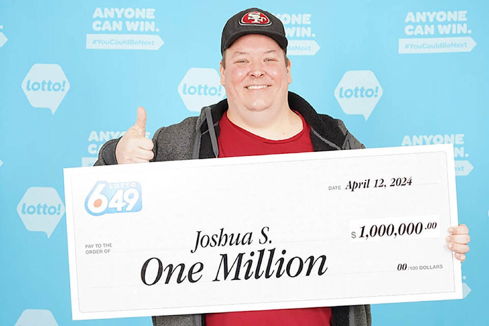 White Rock man fortunate after winning 1 million lottery Peace Arch News