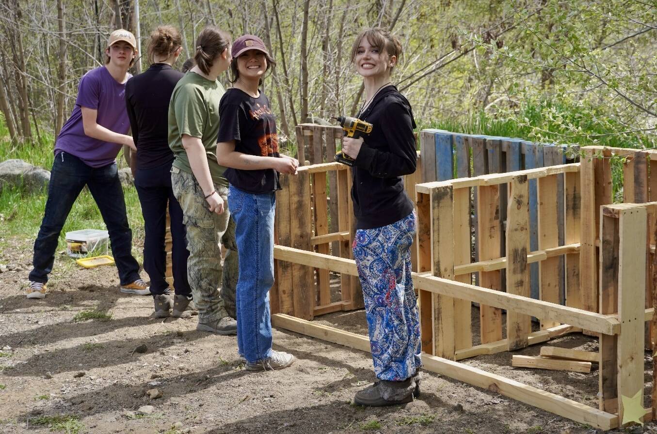 Trail high school students embrace land stewardship - Rossland News