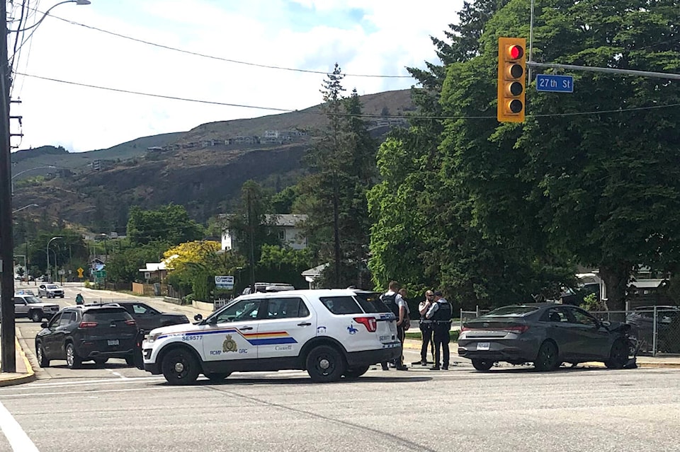 Driver flees in Vernon crash - Kelowna Capital News Driver flees in Vernon crash - Kelowna Capital News