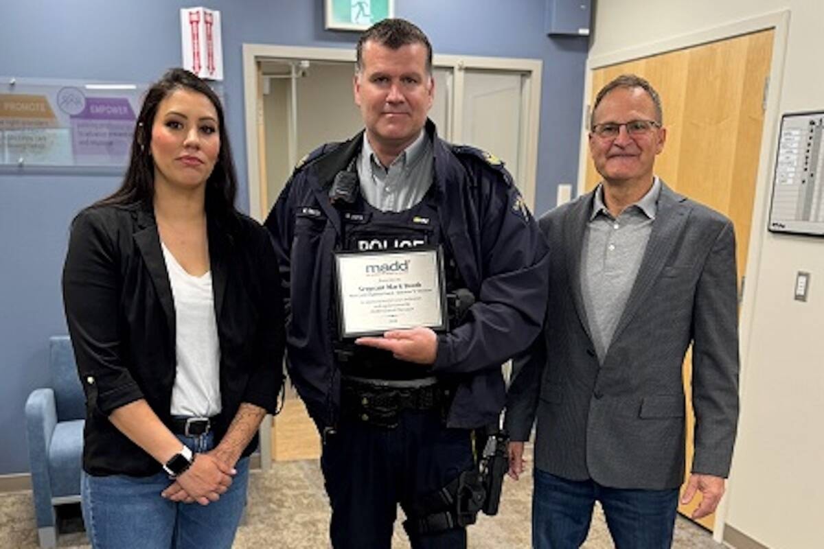Kelowna Rcmp Officers ‘madd Dedication Vernon Morning Star 3522