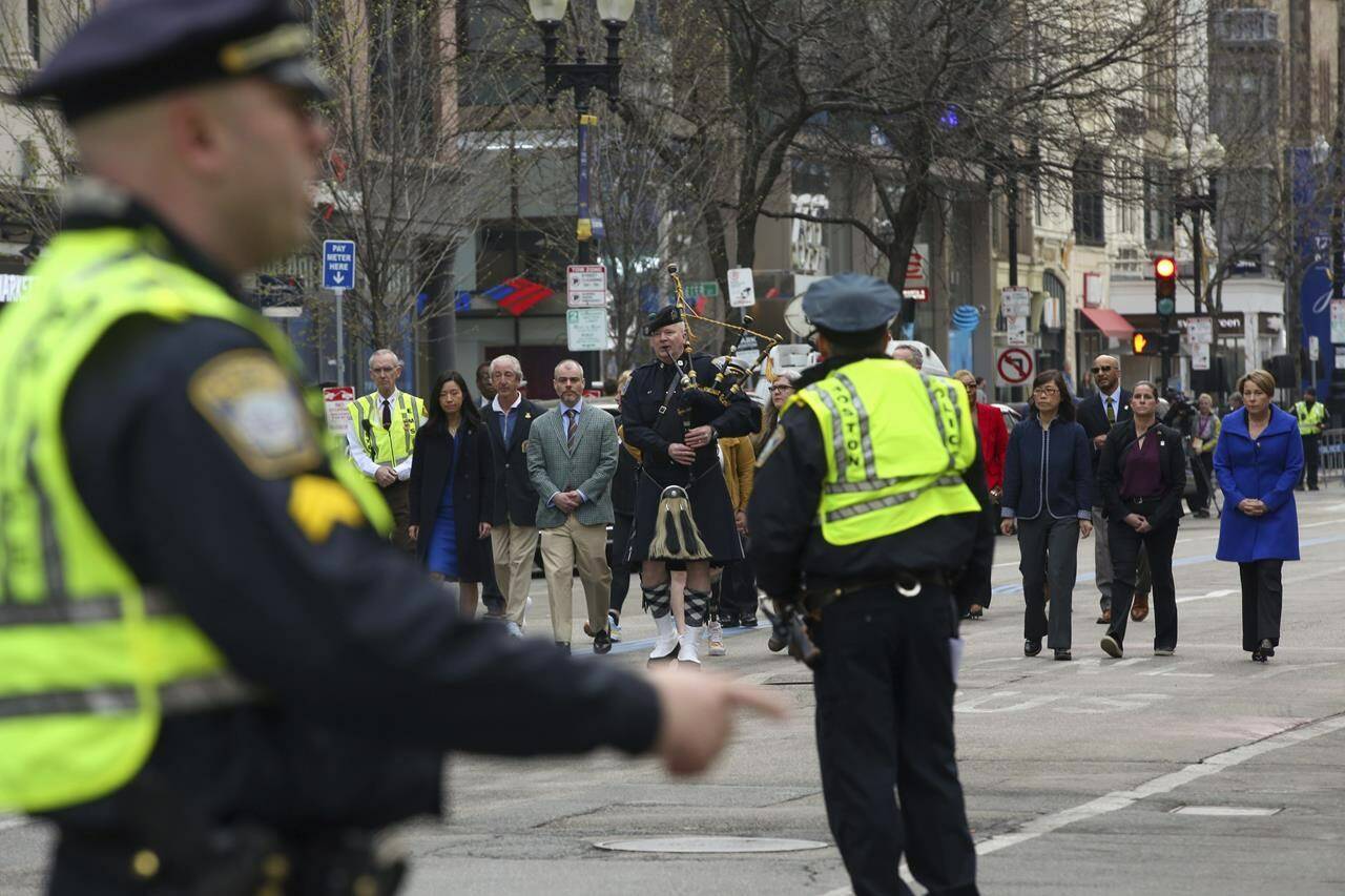 Bostonians remember deadly marathon bombing 10 years later - The ...