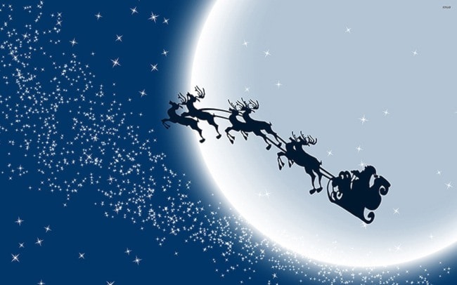 LOUIS Yes but why reindeer Santa Claus Agassiz Harrison Observer