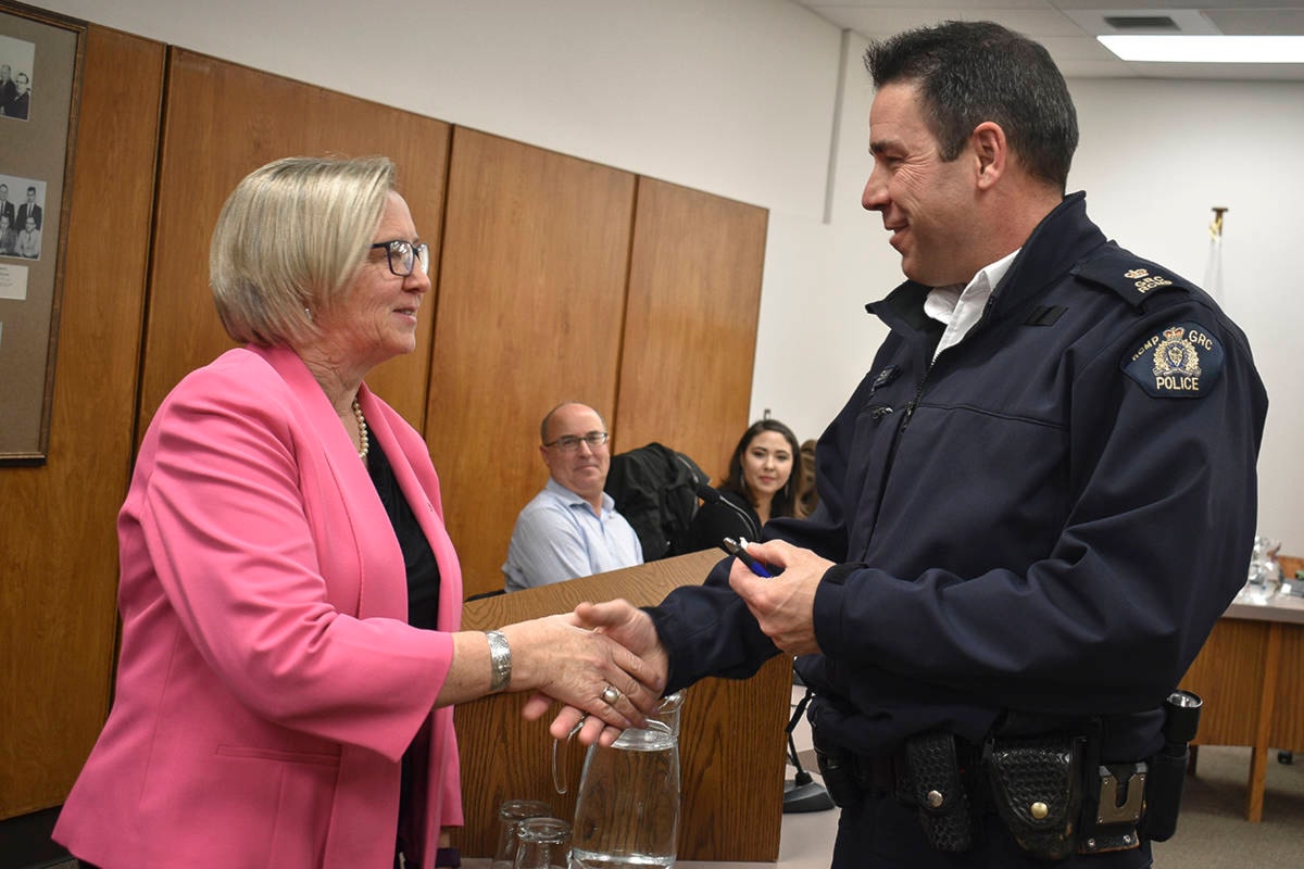 Terrace Welcomes New Rcmp Commander From Prince George Terrace Standard 7152