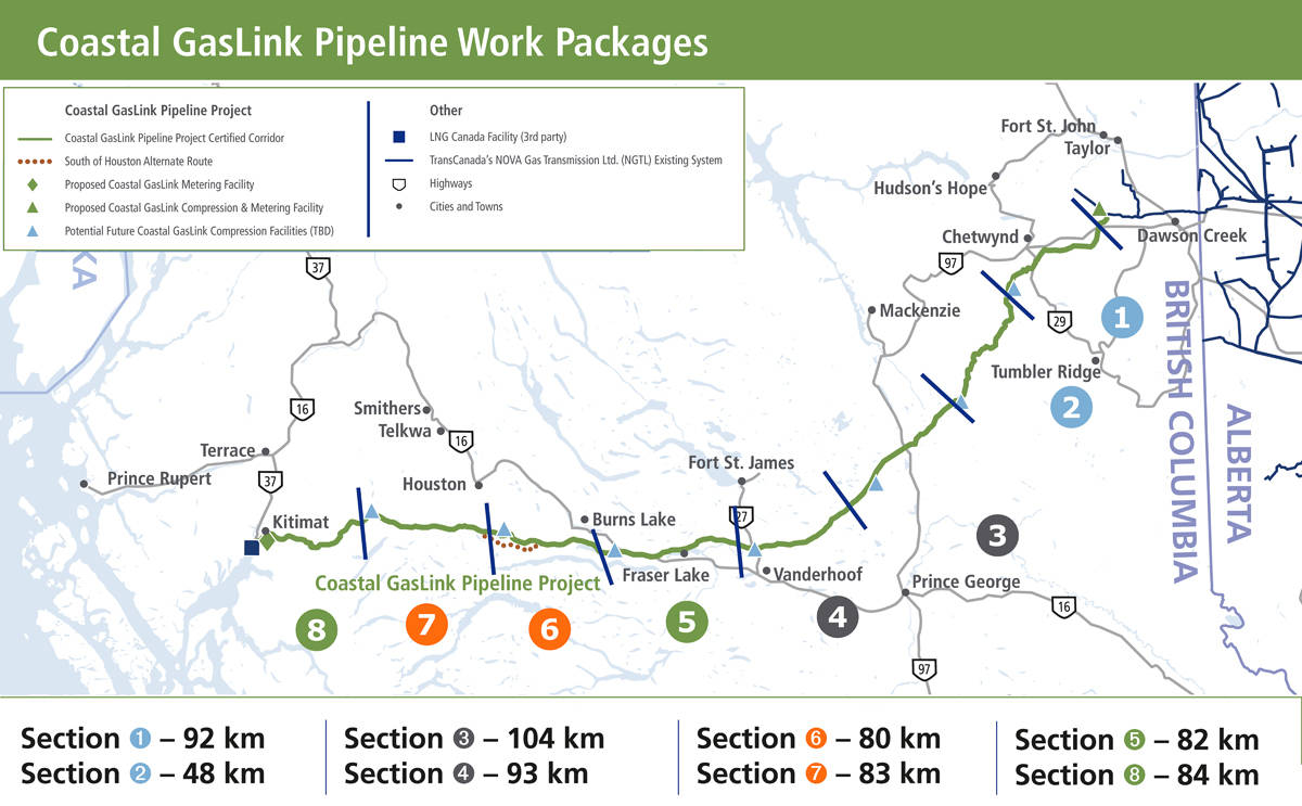 Coastal GasLink applies for injunction against Unist’ot’en - Vanderhoof ...