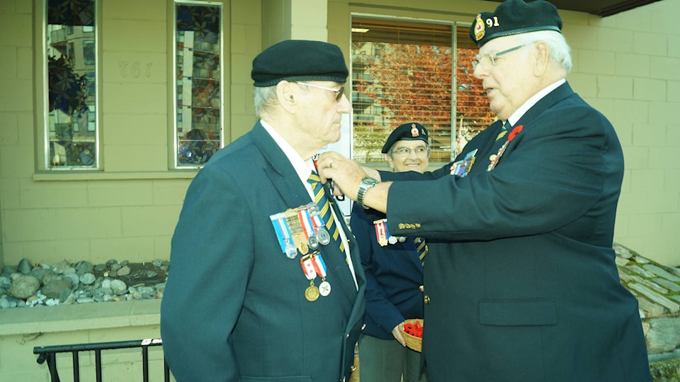 Veterans Launch Poppy Campaign With Official Pinning At Legion In