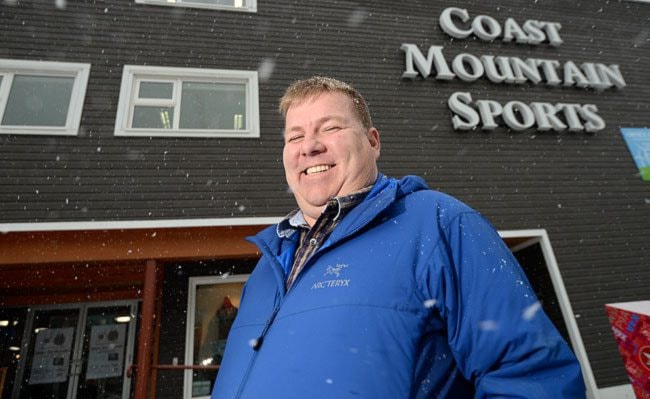 Coast mountain sports store